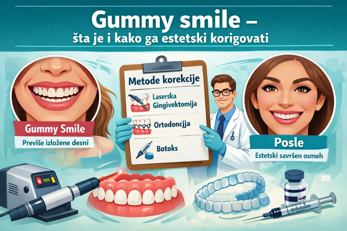 Gummy smile – šta je i kako ga estetski korigovati - Zubar Beograd